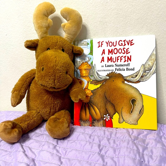 Toys | If You Give A Moose A Muffin Plush And Hardcover Book | Poshmark